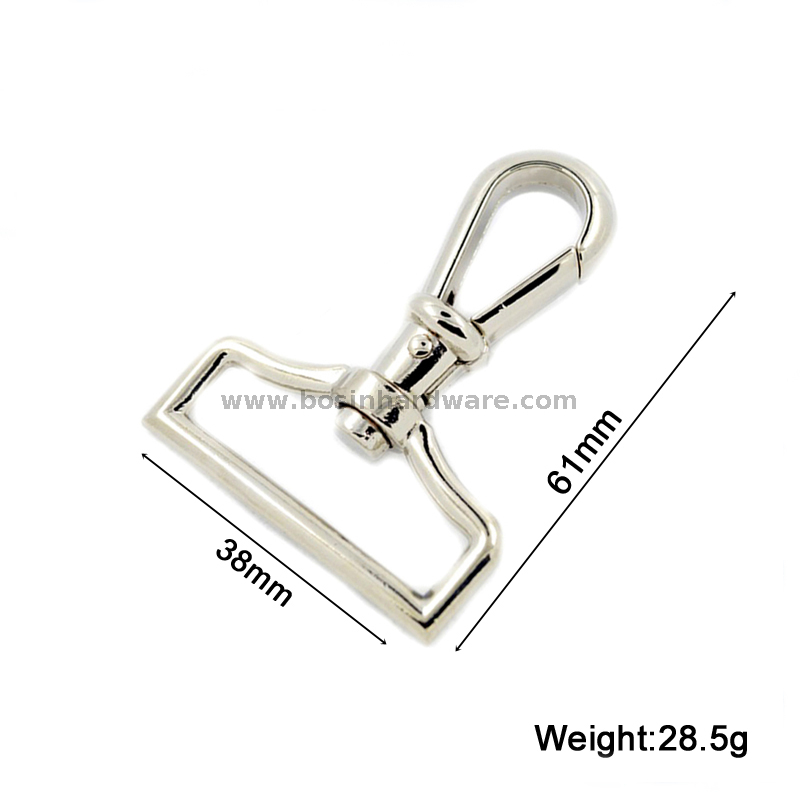 38mm Briefcase Accessories Metal Spring Lobster Clasp Swivel Hook - Buy ...